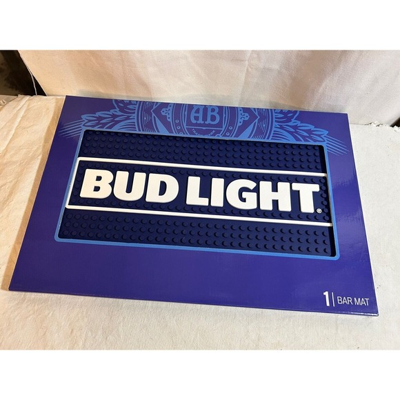 Other | Bud Light Large Rubber Bar Mat New | Poshmark